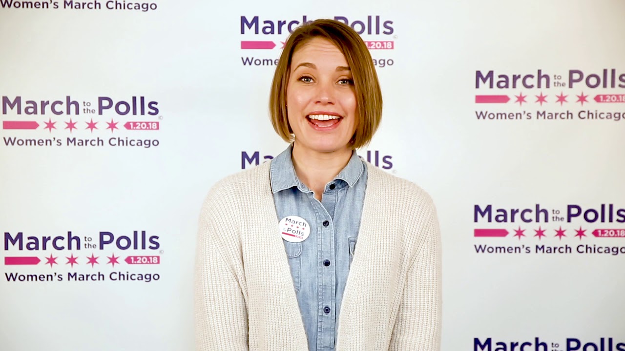 2018 Women's March Chicago- Erin Connelly 1 - YouTube