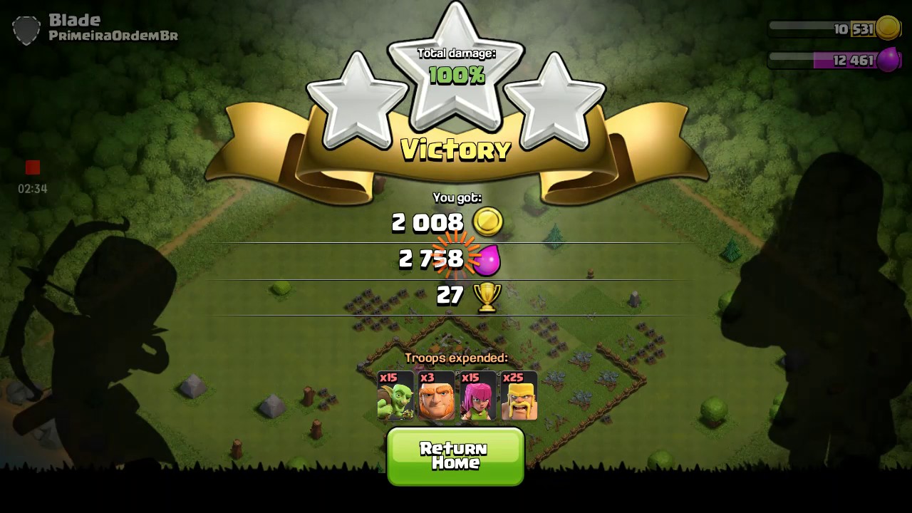 Clash of clan: haha i was singing - YouTube
