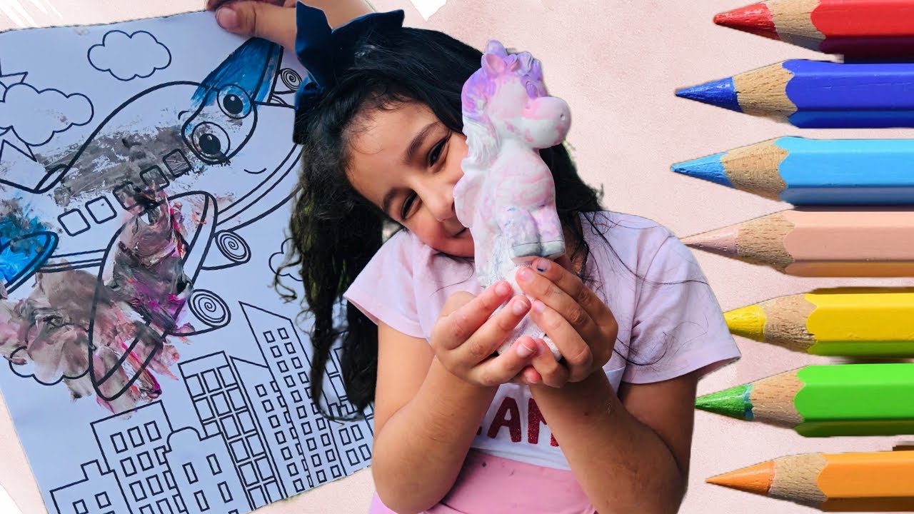 Toddler Coloring in kids coloring Book | Fun videos for kids - YouTube