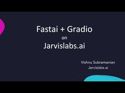 Deploy AI app on Jarvislabs.ai using Gradio - YouTube