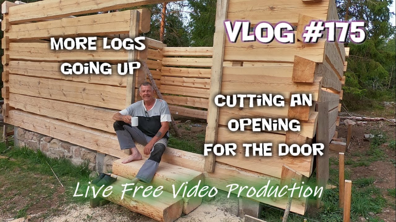 Door opening cut out, walls getting higher - VLOG #175 - S4 - YouTube