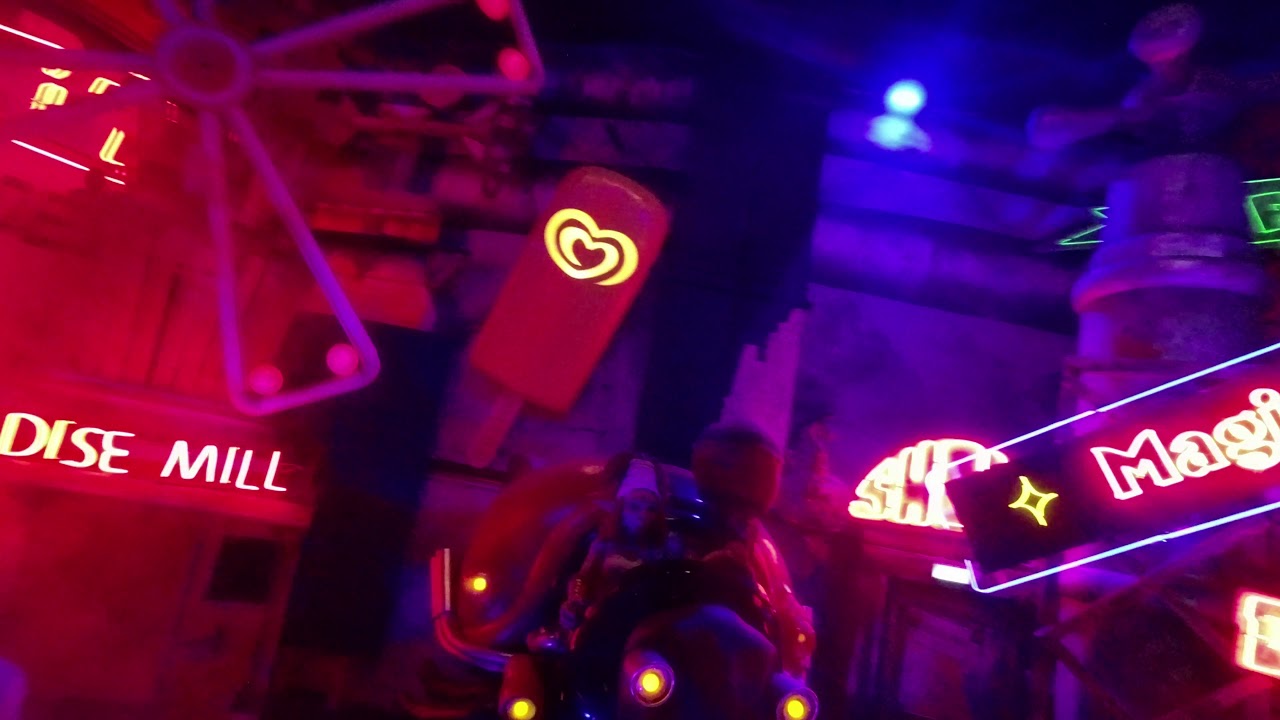 Onride Arthur( Powered inverted Coaster) Europapark 2019 4K(60FPS ...