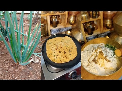 Spring Onion 🧅 Chapathi How to make spring onion chapati#foodvlog #home ...