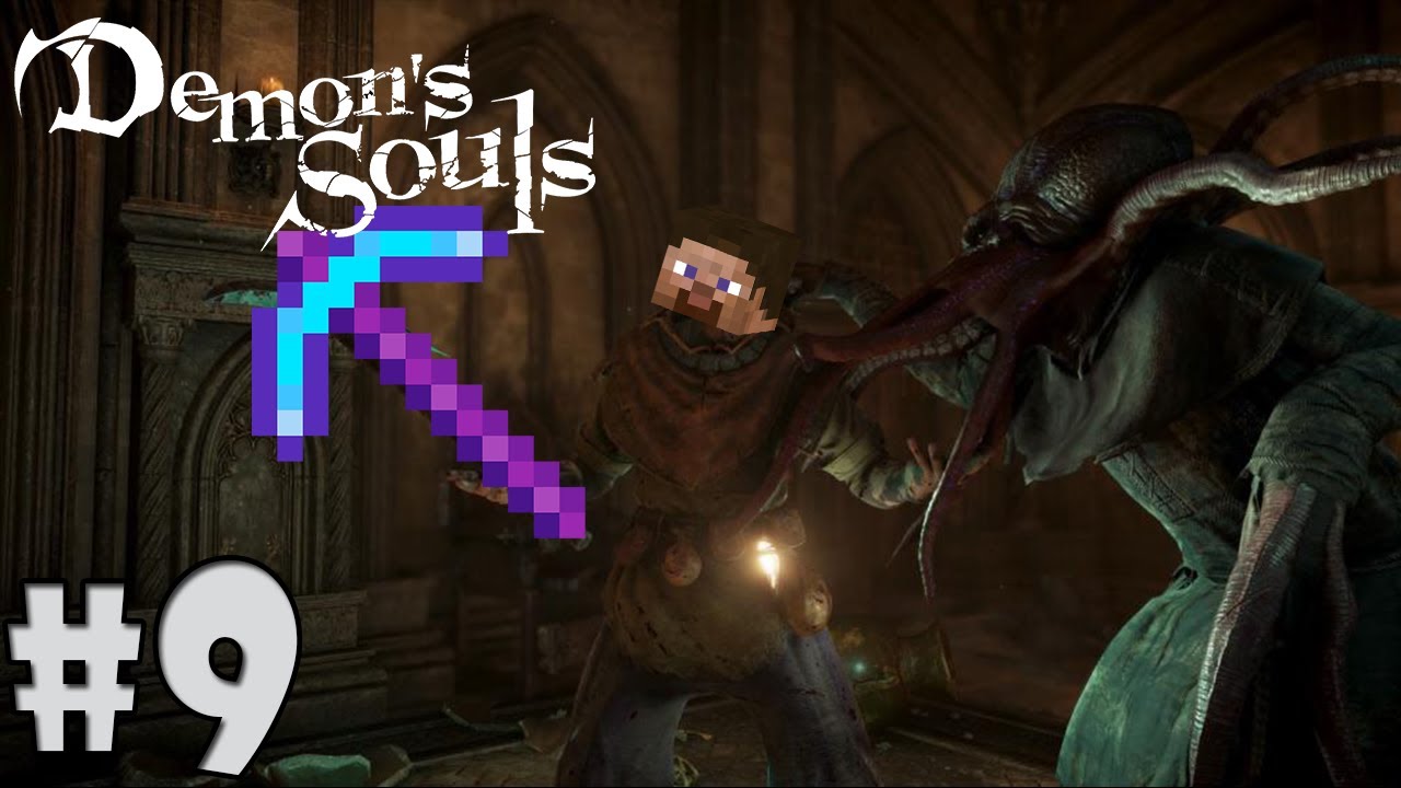 Sharpness V Pickaxe!! - Demon Souls Minecraft Steve Playthrough Episode ...