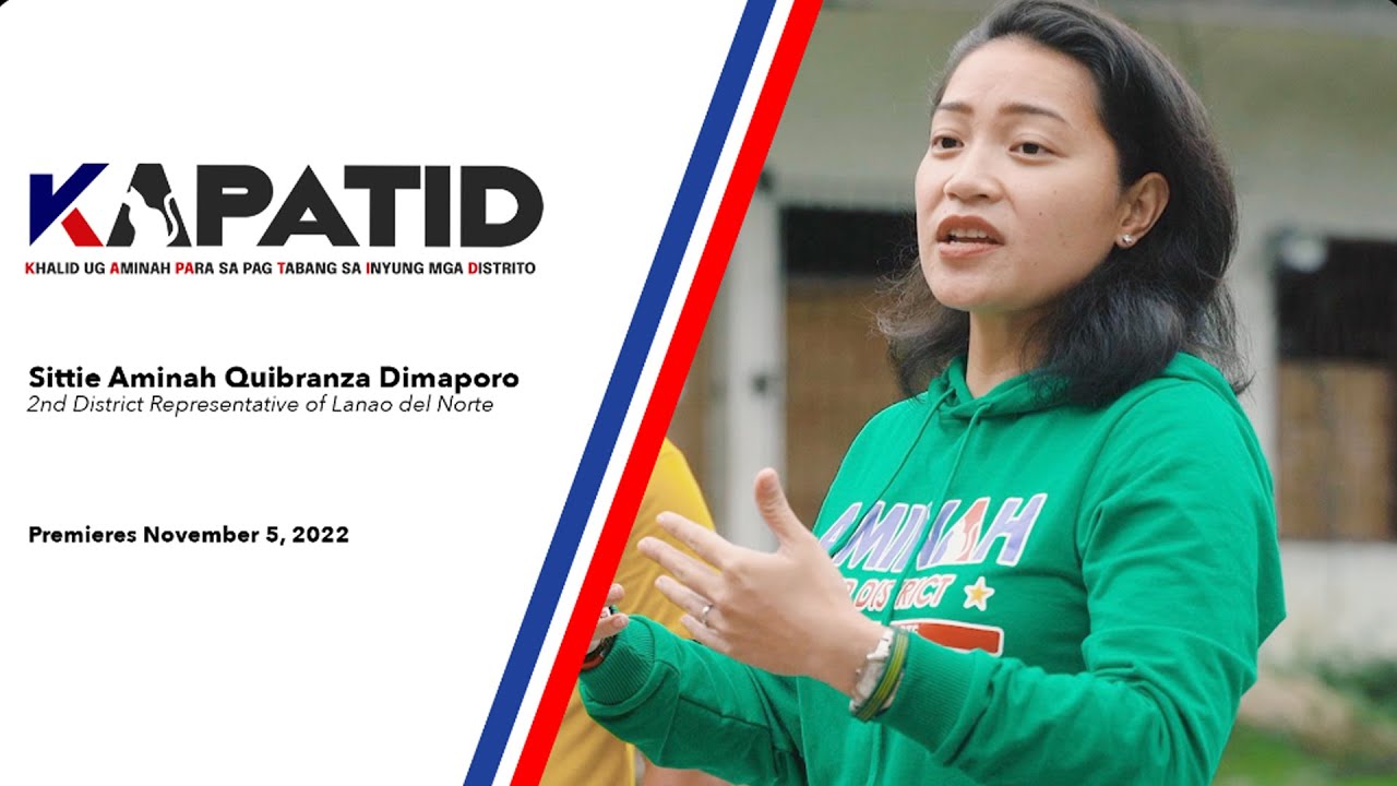 Get to know Representative Aminah Dimaporo in her personal - YouTube