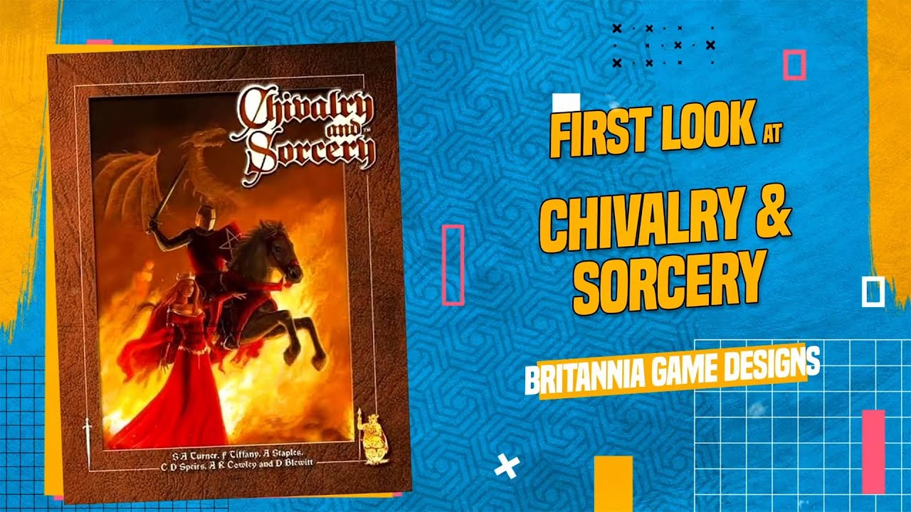 Chivalry and Sorcery Fifth Edition | First Look and Page-Through - YouTube
