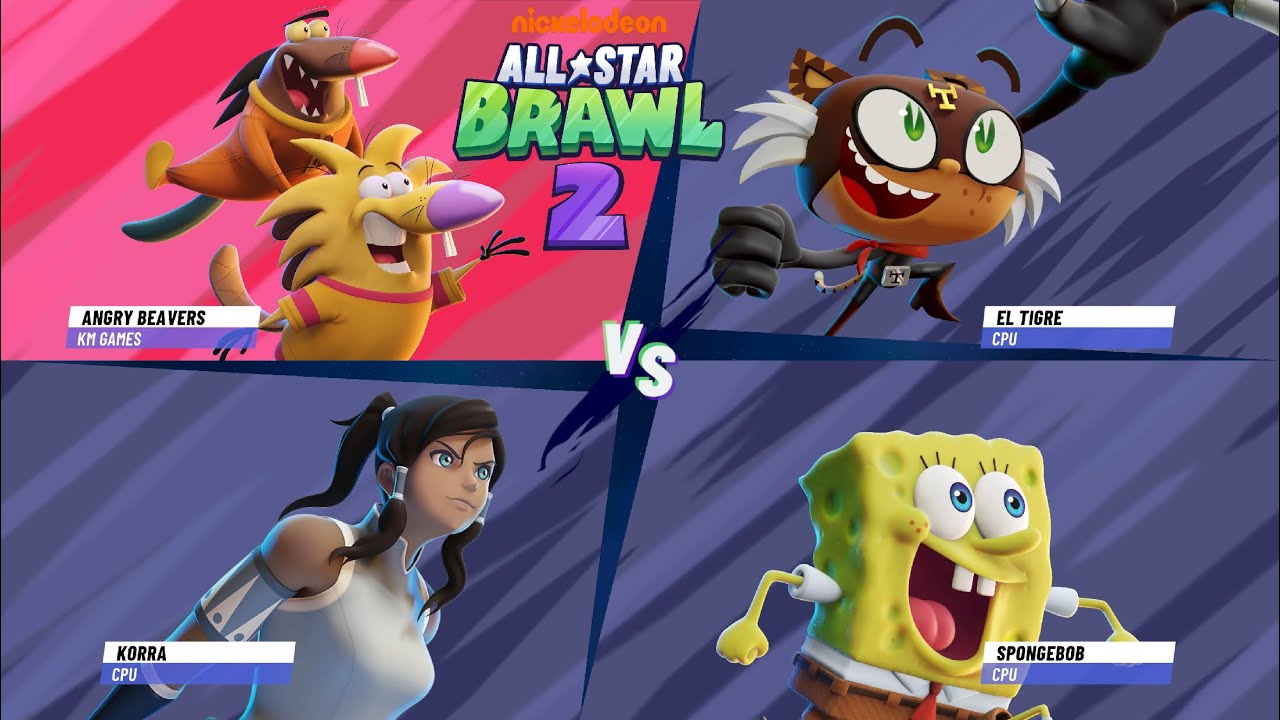 Nickelodeon All-Star Brawl 2 - Angry Beavers (6) - YouTube