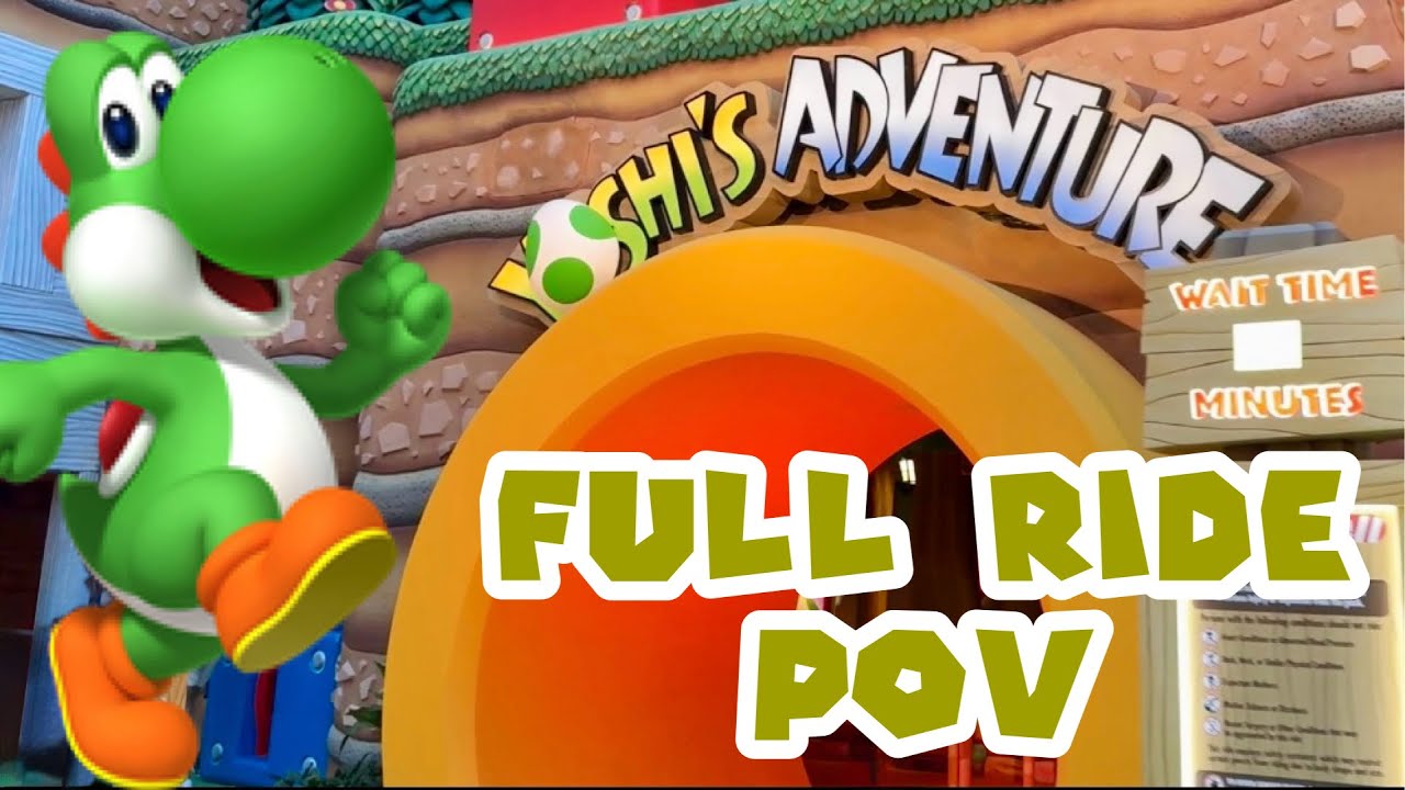 Yoshi’s Adventure Full Ride POV | Super Nintendo World | Universal Epic ...