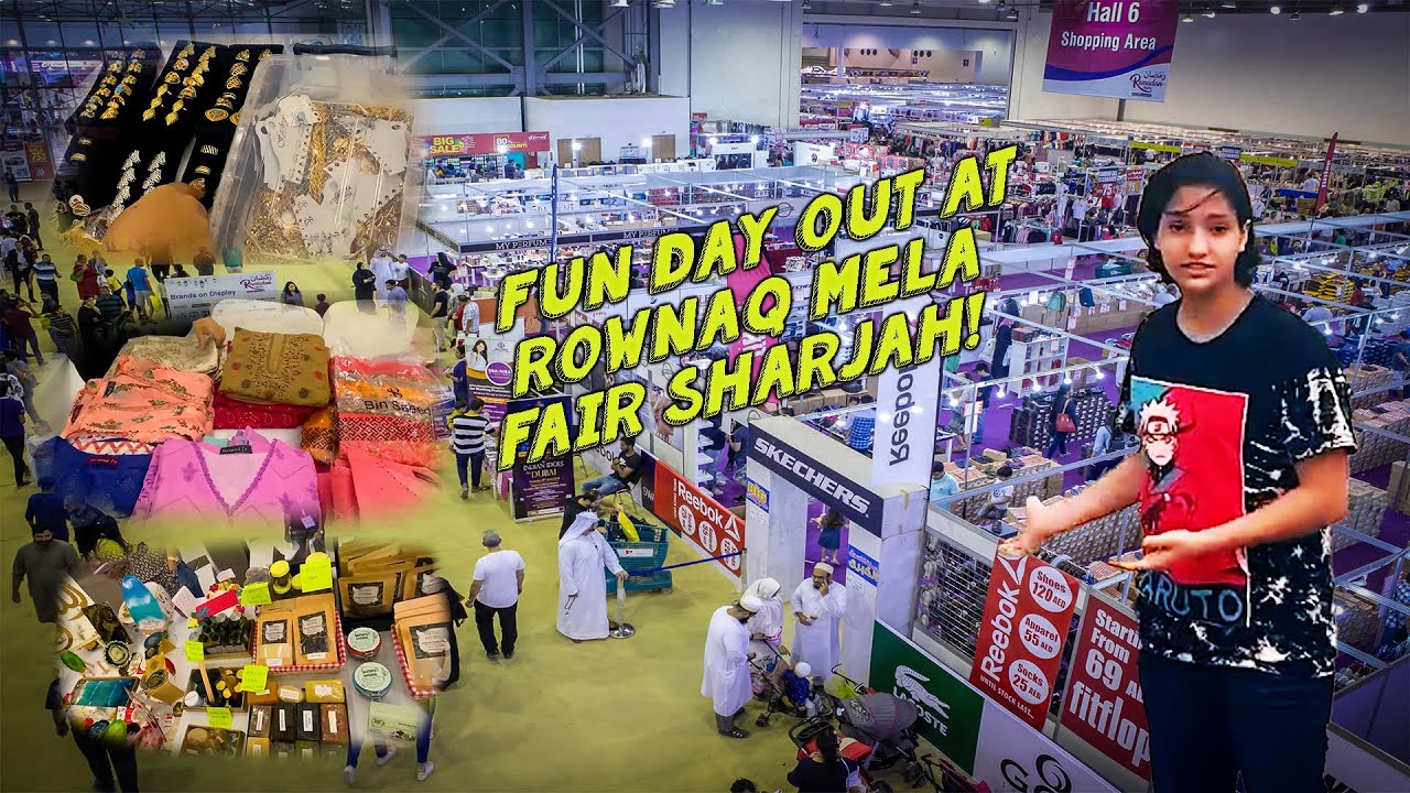 Fun Day Out at Rownaq Mela Fair Sharjah! | Nimra Hashmi Vlogs # ...