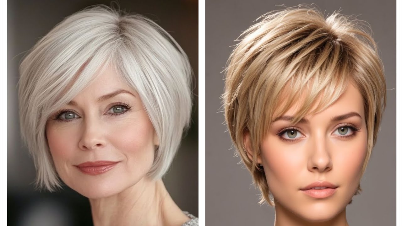 Best TOp 40+ Medium length layered Haircuts|| Bob Pixie Haircut for ...