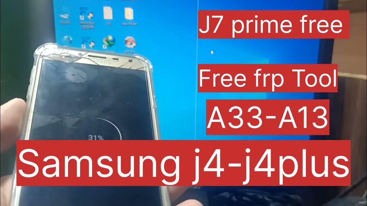 ONE CLICK Samsung J4-J4 Plus frp Bypass Free Tool One Click 2023 - YouTube
