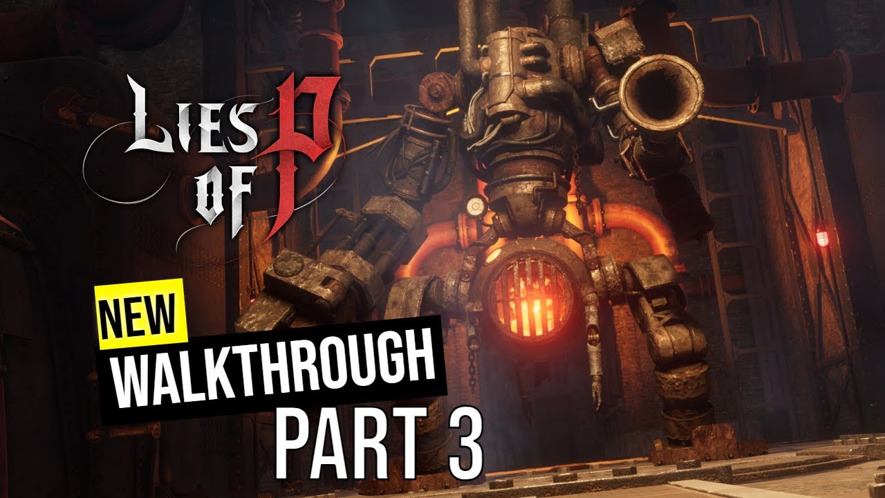 LIES OF P PS5 Walkthrough Gameplay Part 3 - VENIGNI WORKS FACTORY [PS5 ...