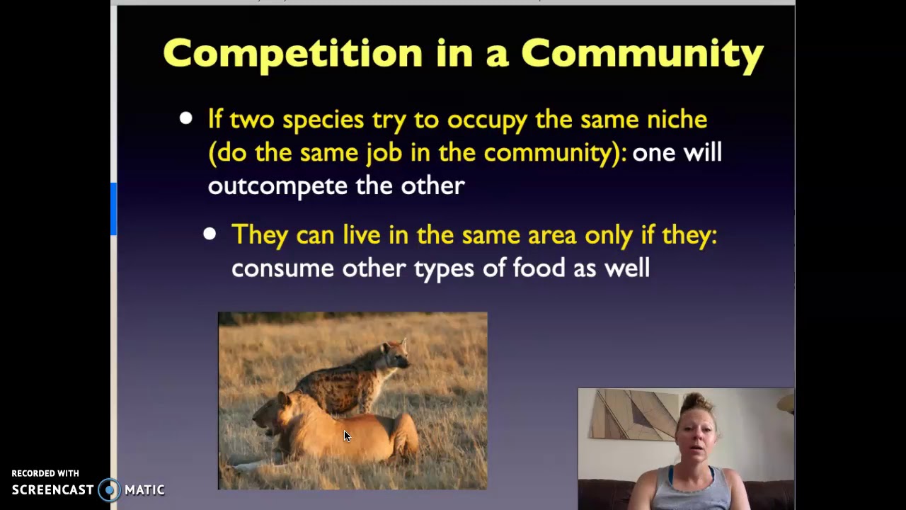 CP Bio: Competitive Exclusion Principle Lecture - YouTube