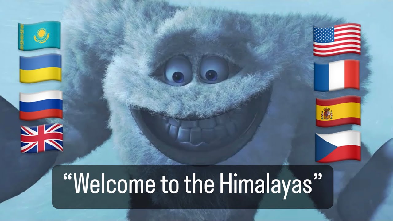 "Welcome to the Himalayas" in different languages - YouTube