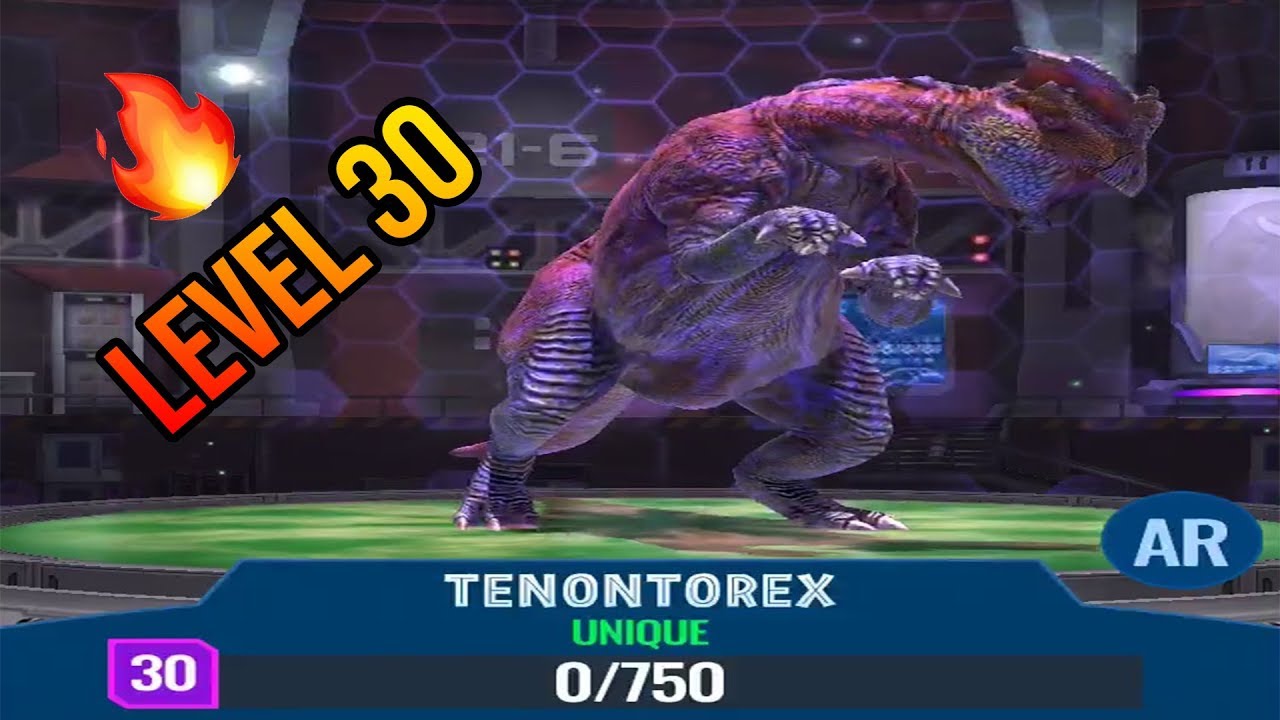 LEVEL 30 TENONTOREX! PROFESSIONAL TRYKO AND THOR KILLER! | Jurassic ...