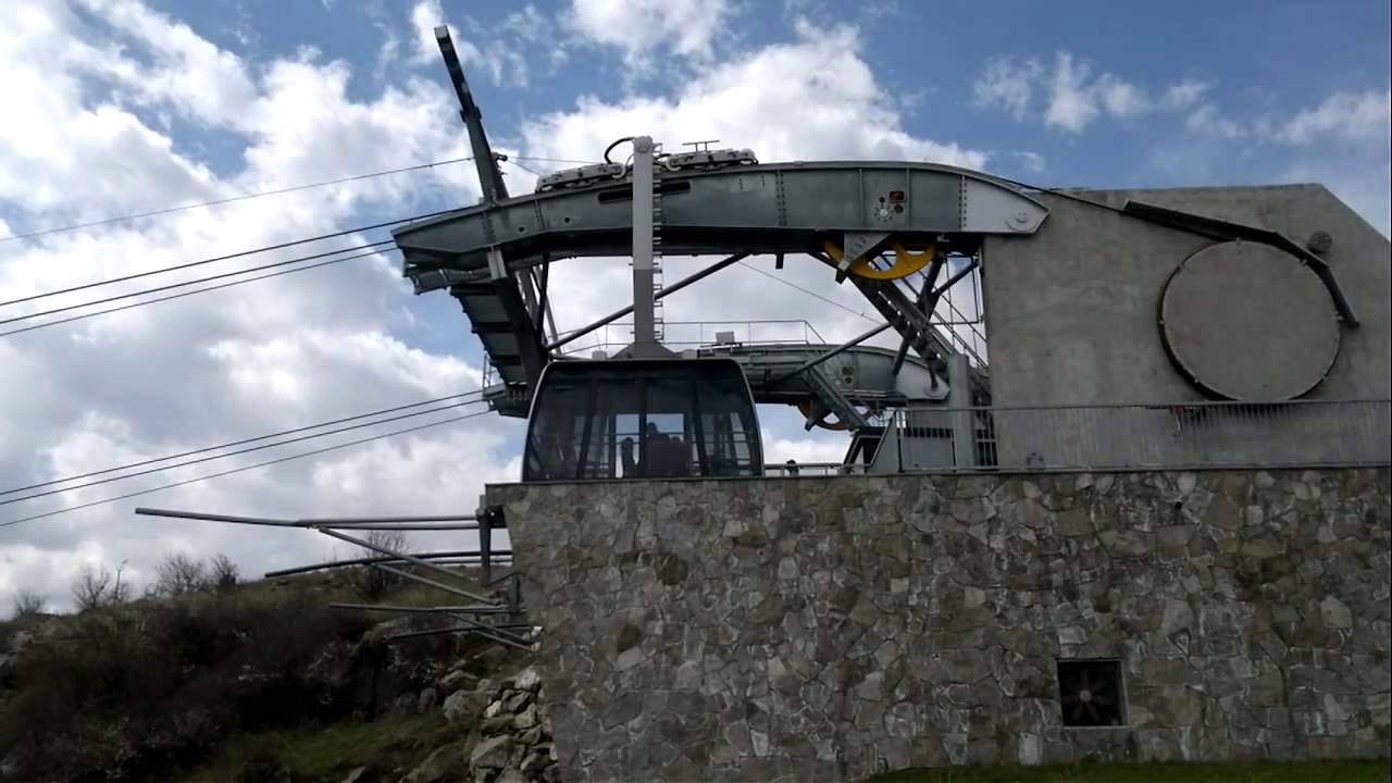 Funicular to Tatev monastery, Armenia - YouTube