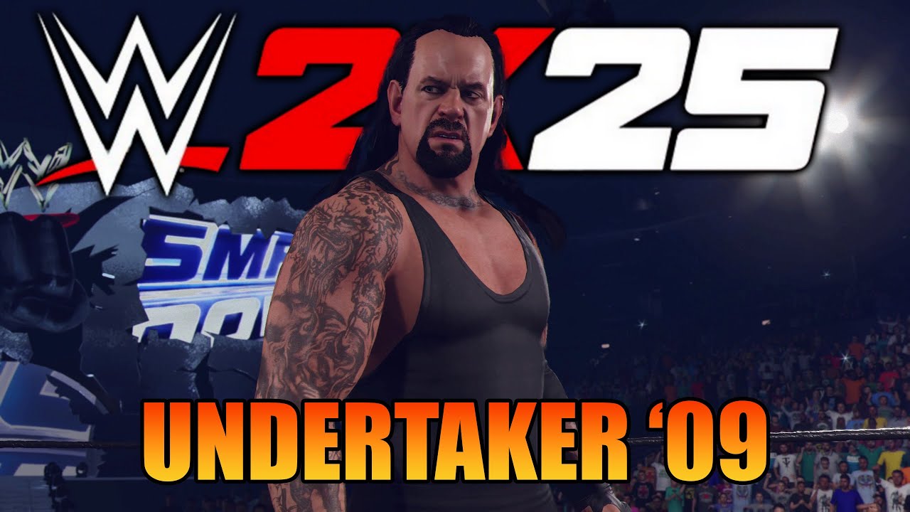 WWE 2K25 - UNDERTAKER '09 FULL ENTRANCE (In-Game Model Edit) - YouTube