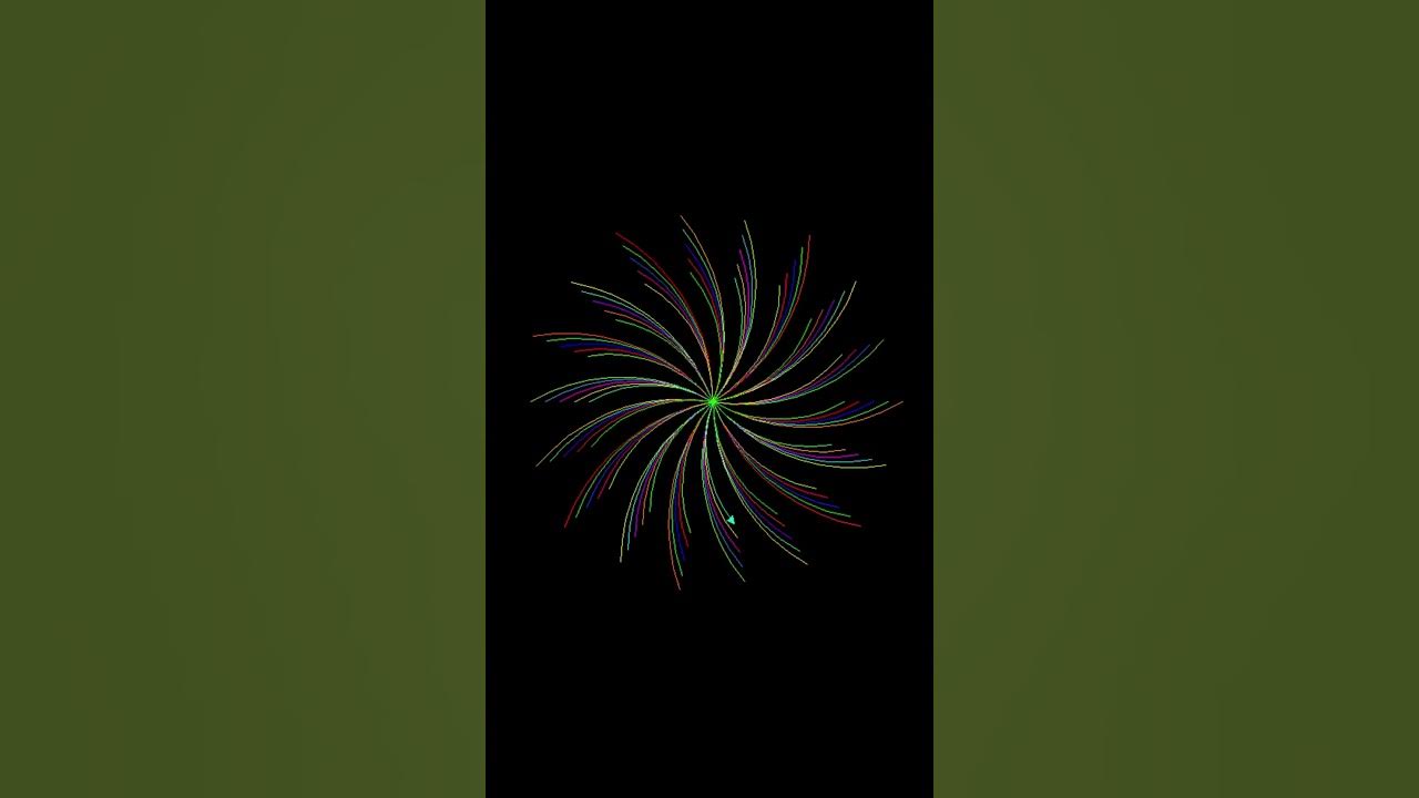 Amazing Graphic Animation || Python Turtle #python #shorts #coding #animation #developer - YouTube