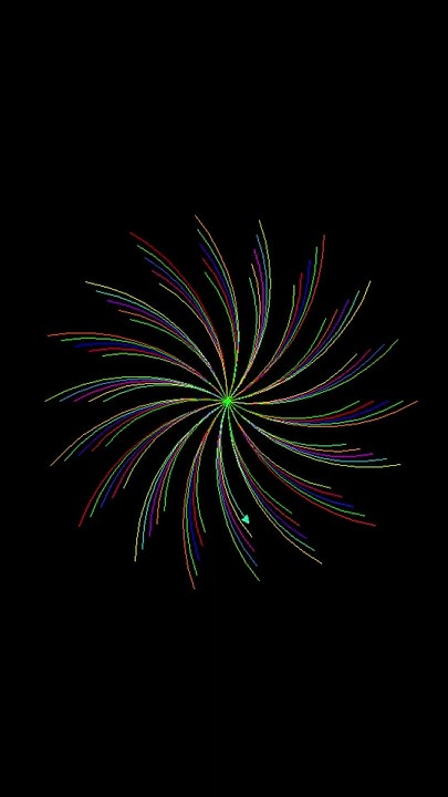 Amazing Graphic Animation || Python Turtle #python #shorts #coding #animation #developer - YouTube