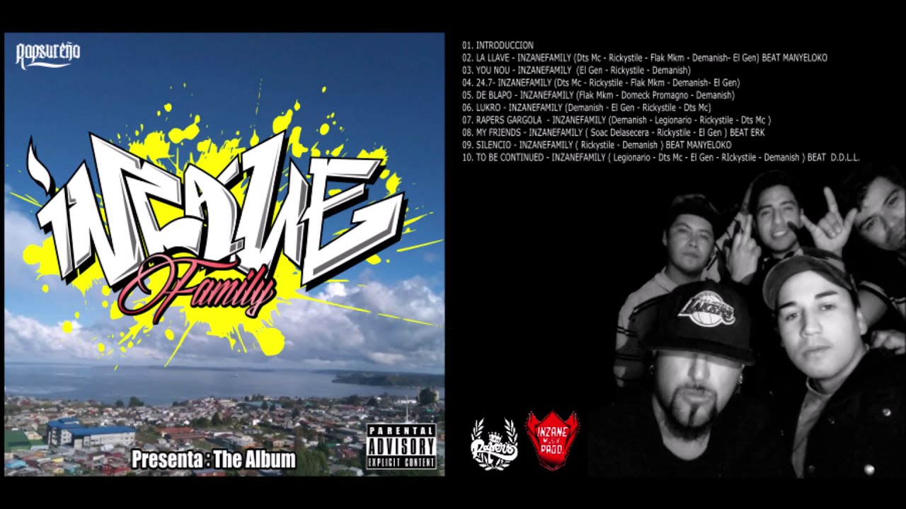 INZANEFAMILY / THE ALBUM 2K19 ( FULL ALBUM ) - YouTube