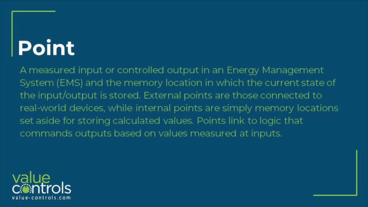 Point - Value Controls Glossary of HVAC terms - YouTube