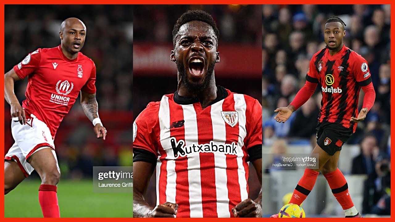 INAKI WILLIAMS GOAL VS OSASUNA | ANTOINE SEMENYO VS BRIGHTON & ANDRE AYEW VS LEEDS | BLACK STARS ...