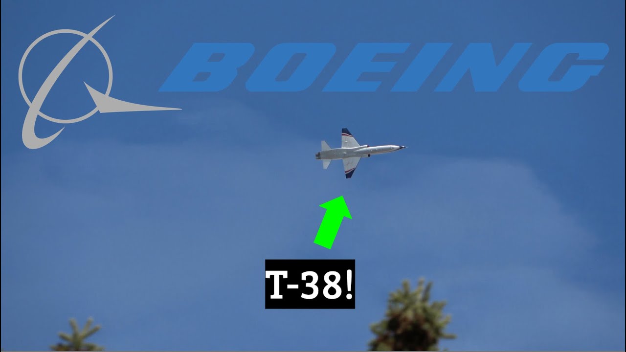 Northrop T-38A Talon (N38FT) Epic Arrival! - YouTube