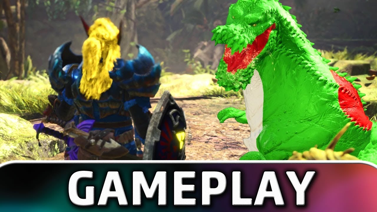 Hunting YOSHI with Master Sword! | Monster Hunter World - YouTube