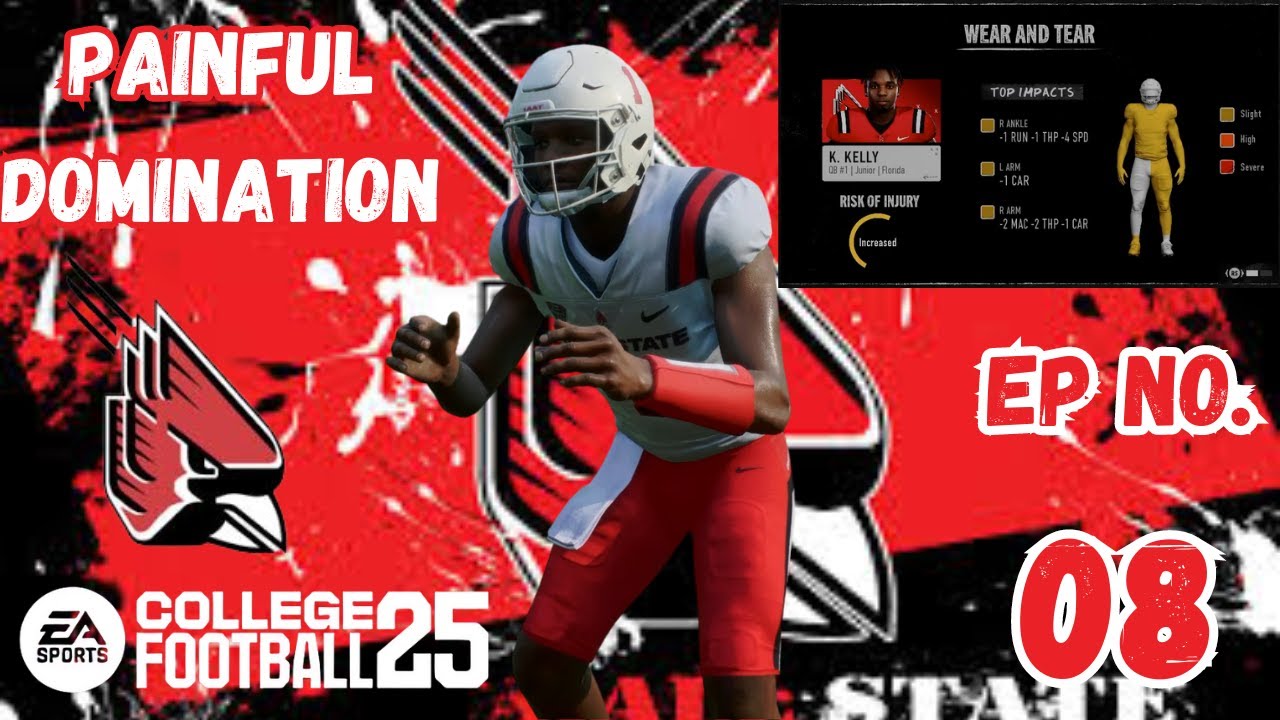 EA COLLEGE FOOTBALL 25 | Conference Play | Ball State Dynasty Ep.08 ...