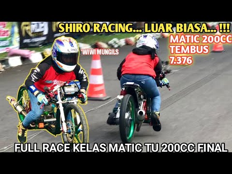 WOW ! FULL RACE DRAG BIKE | KELAS MATIC 200CC TUNE UP DRAG BIKE AGP ...