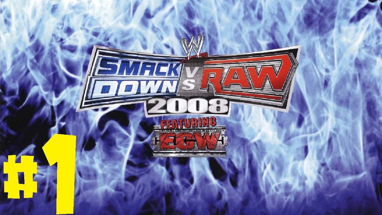 JEFF HARDY - WWE Smackdown VS Raw 2008 Season Mode Playthrough Ep. 1 ...