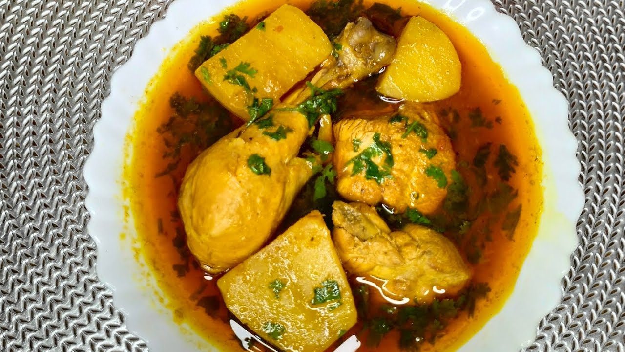 Chicken Aloo Shorba Recipe | How to make Perfect Chicken Aloo Shorba ...