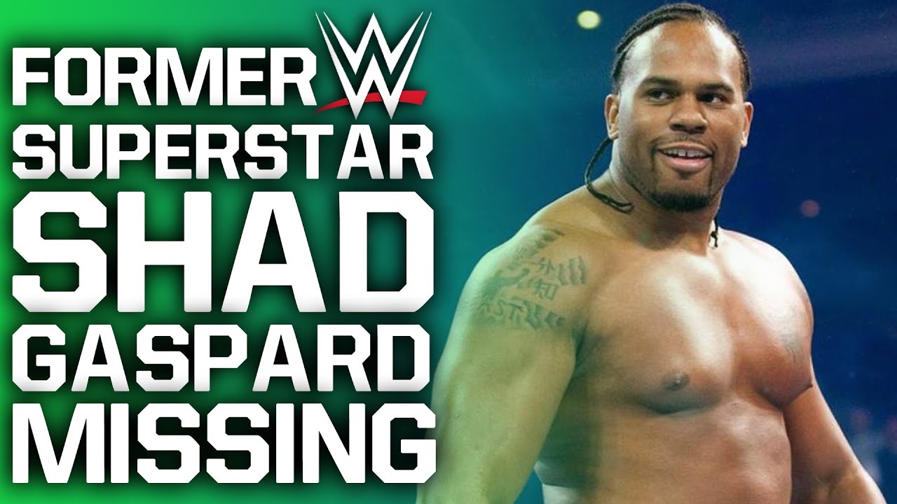 Former WWE Superstar Shad Gaspard Missing, Search Called Off - YouTube