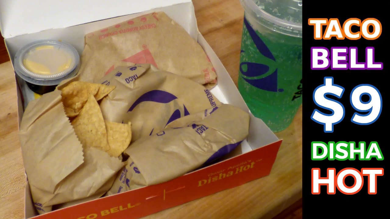 I Tried Taco Bell's New DISHA HOT Discovery Box and I'm NOT HAPPY! Omar ...