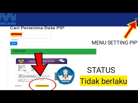 CARA MENGAKTIFKAN KARTU PIP YANG SUDAH TIDAK BERLAKU AGAR KEMBALI AKTIF ...