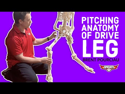 Breaking Down Anatomy of Drive Leg Pitching | Brent Pourciau