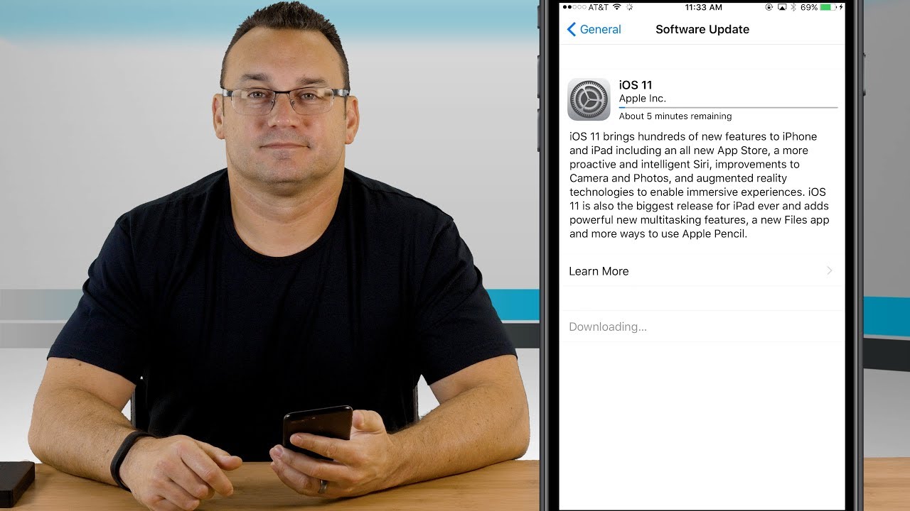 How to Update Your iPhone to iOS 11 - YouTube