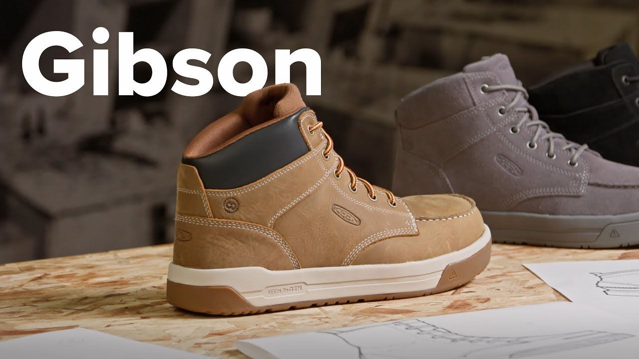 KEEN Utility Gibson Work Boot - YouTube