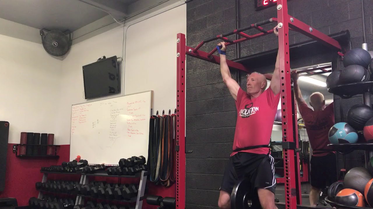 Charles Staley pull ups 25×8 - YouTube