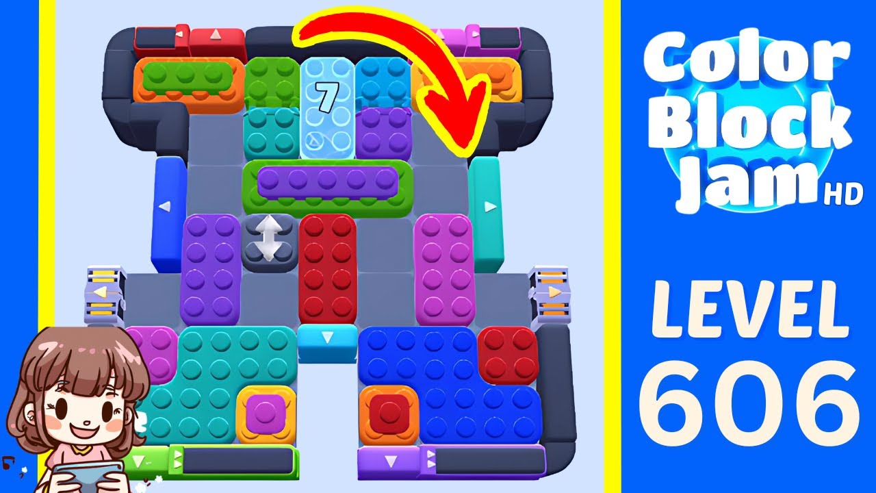 Color Block Jam Level 606 Solution Walkthrough - YouTube