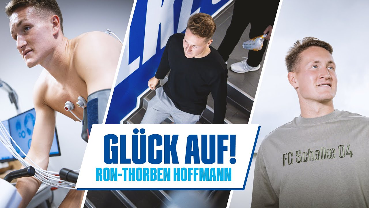 ERSTER TAG als Schalker | RON-THORBEN HOFFMANN | FC Schalke 04 - YouTube