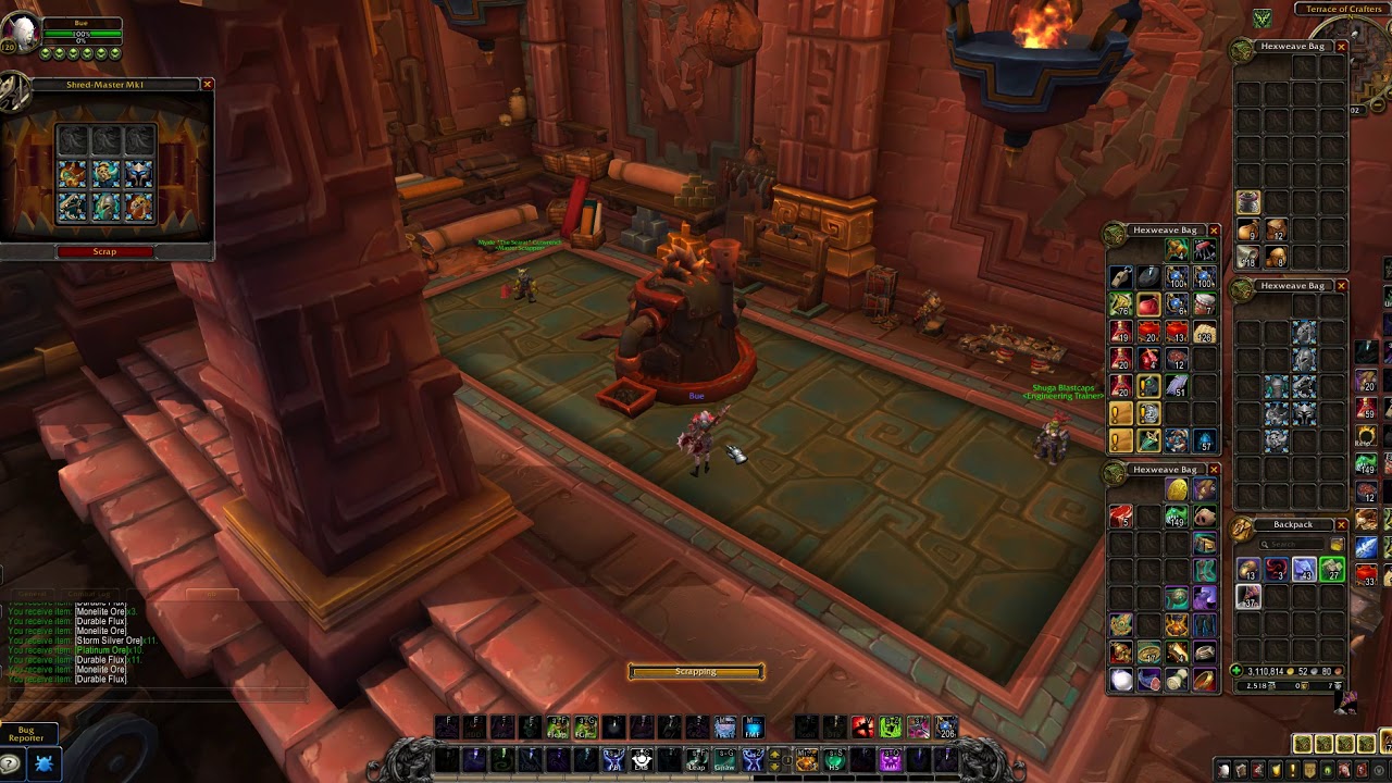 WoW BFA - Salvaging 18x Azerite Armor (Dissappointing Result) - YouTube