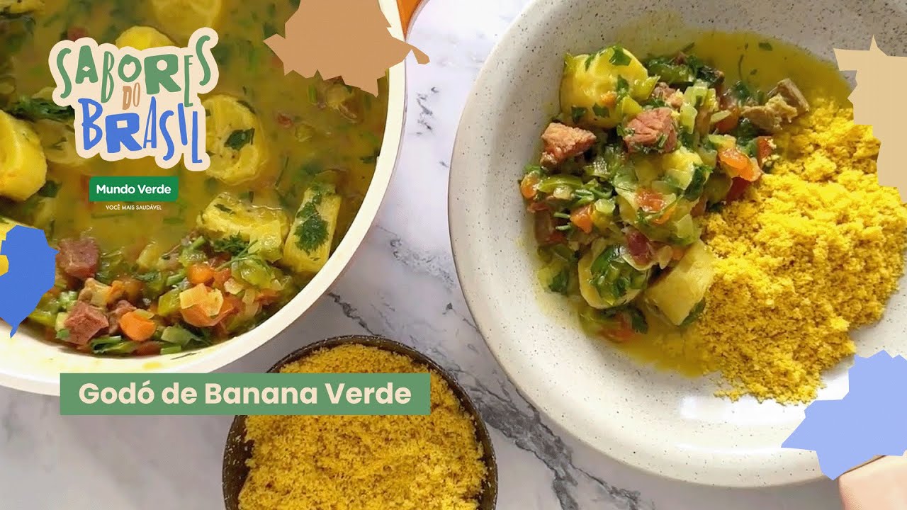 Sabores do Brasil | Godó de Banana Verde - YouTube
