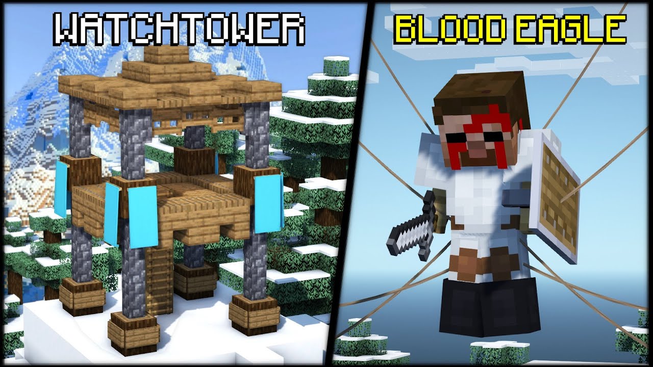 Minecraft | 10+ Viking Build Hacks and Tricks! - YouTube