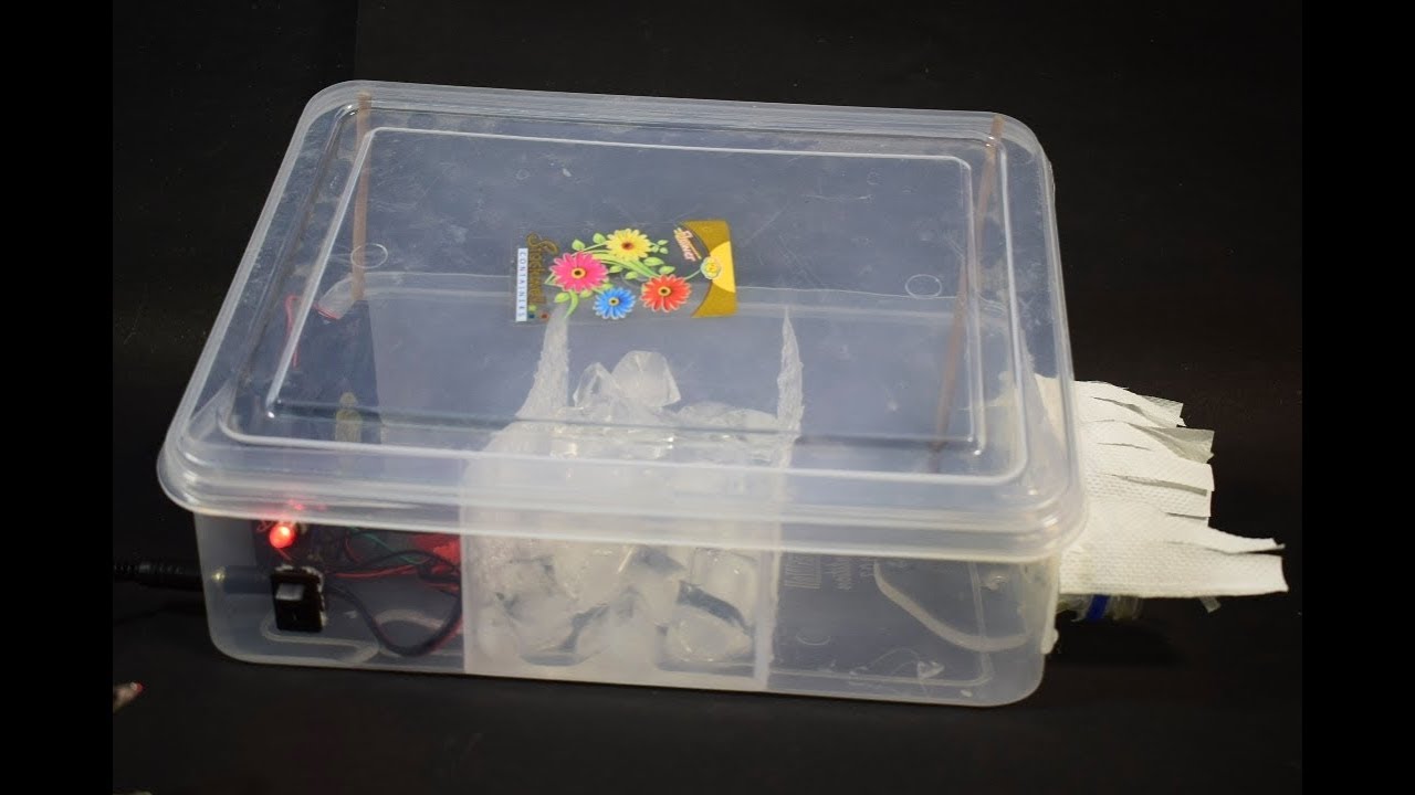 How To Make Air Cooler Using Laptop Fan This Summer | Very Simple - YouTube