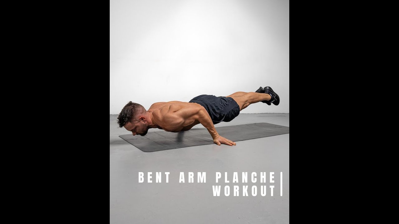 Bent arm Planche Workout - YouTube