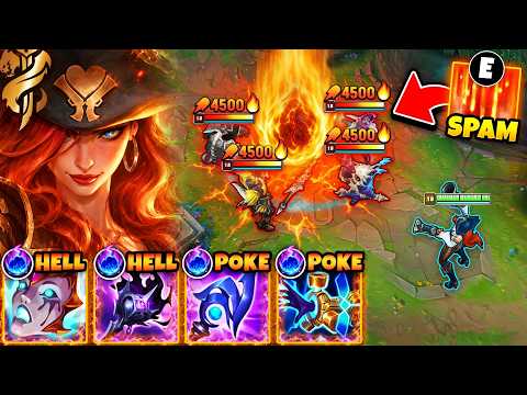 This Mega Poke Miss Fortune build just never gets old... (PRESS E, WATCH THEM DIE)