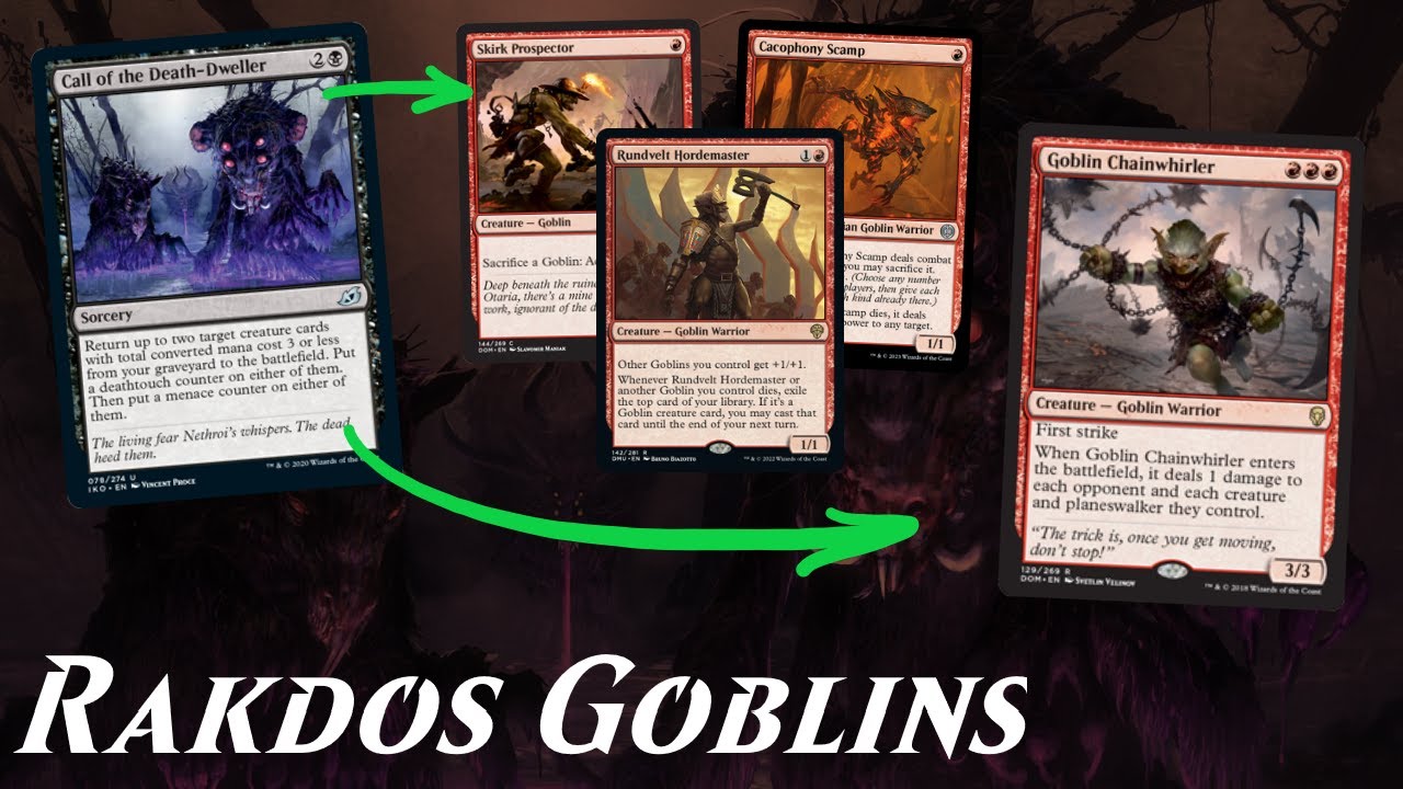 Rakdos Goblins giving Chainwhirler Deathtouch | MTG Pioneer & Explorer ...