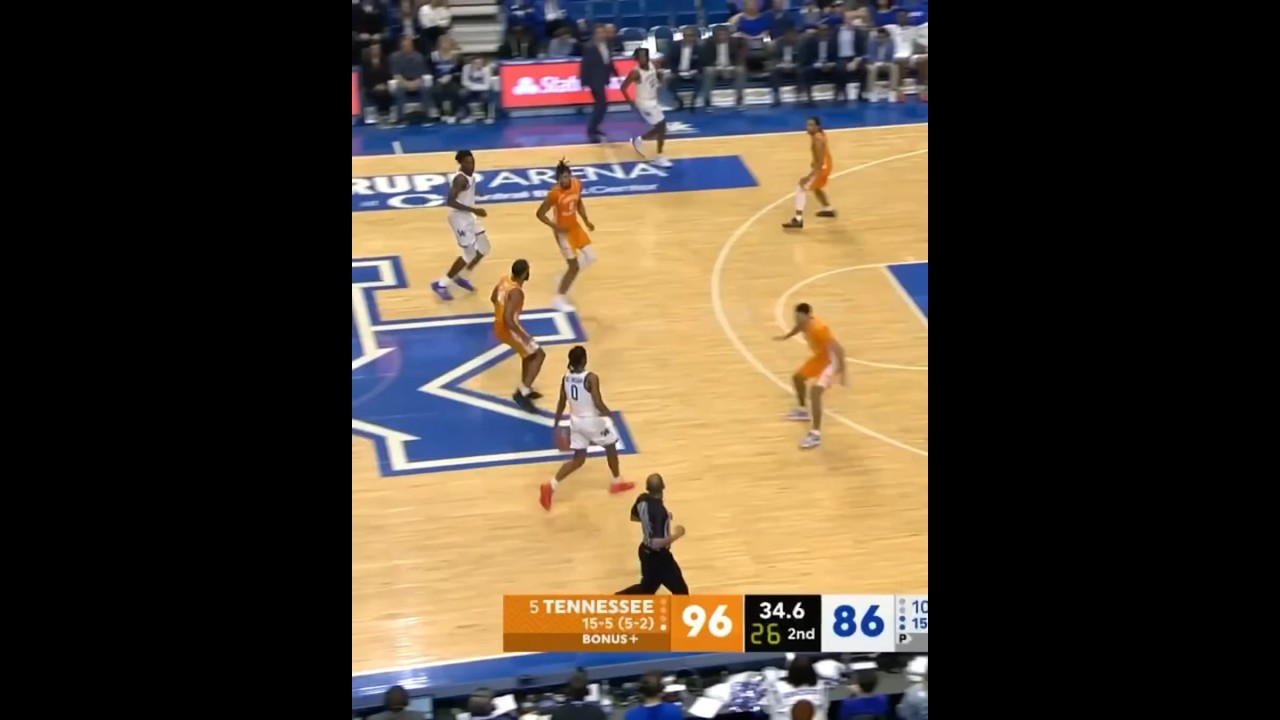 Ron Dillingham GOING OFF scoring his career high of 35 PTS against ...