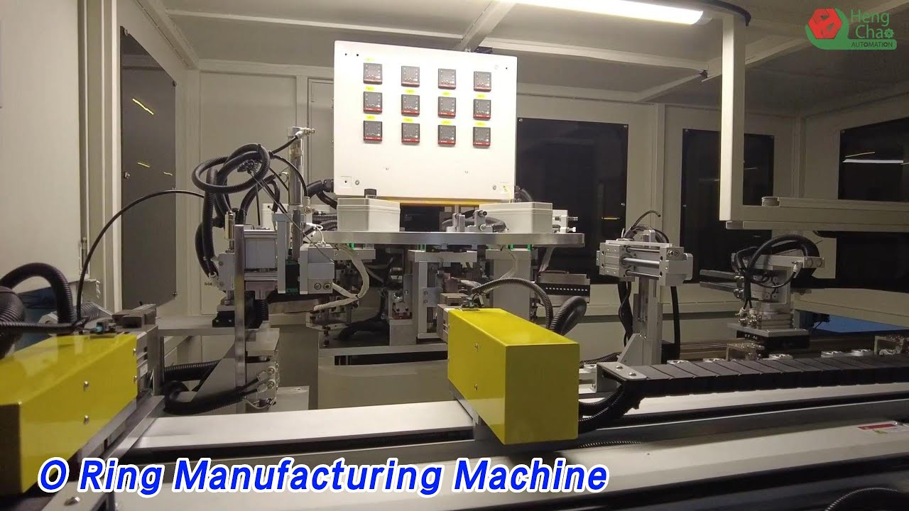 Rubber O Ring Manufacturing Machine Cutting Stacking Multi Station ...